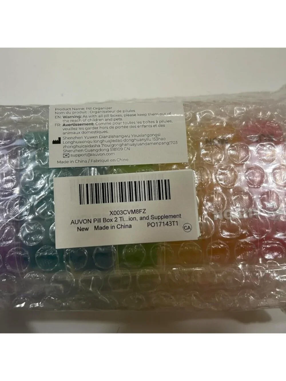 Other | Pill Box 2 Times A Day Weekly Pill Organizer Am Pm With 7 Daily ...